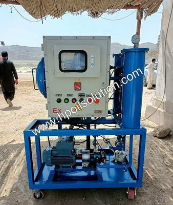 Gasoline Diesel Oil Purifier, Explosion-proof Diesel Fuel Oil Water Separator supplier