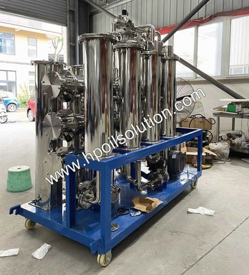 Phosphate Ester Fire-Resistant Hydraulic Oil Purifier, Stainless Steel Oil Filtration Machine supplier